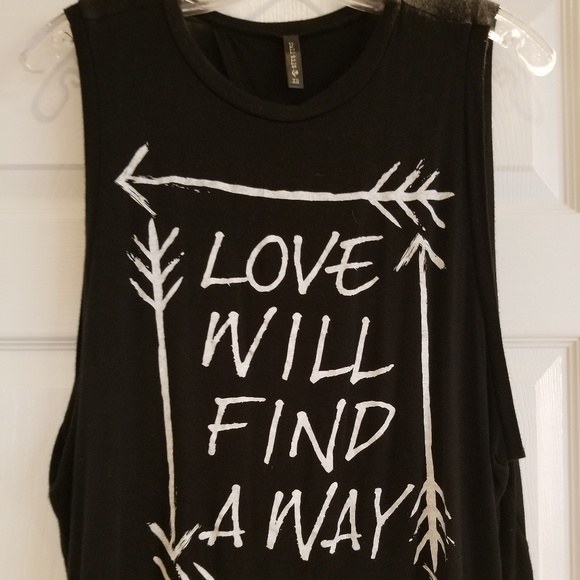 Full Tilt | Tops | Full Tilt Cross Back Muscle Tank | Poshmark
